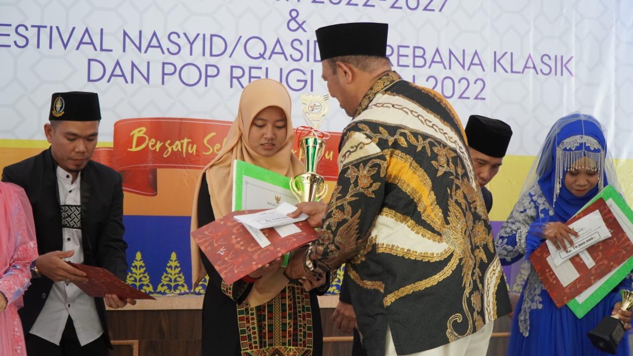 Pelantikan LASQI dan Pemenang Festival Qasidah dan Pop Religi Langkat ...
