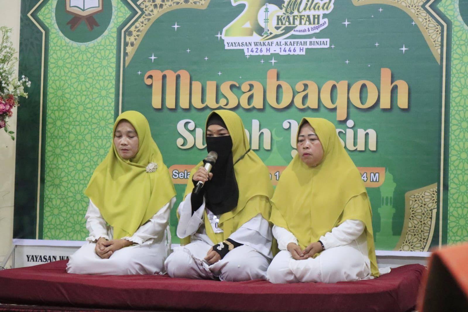 Yayasan Wakaf Al-Kaffah Gelar Musabaqah Surah Yasin se-Kota Binjai ...